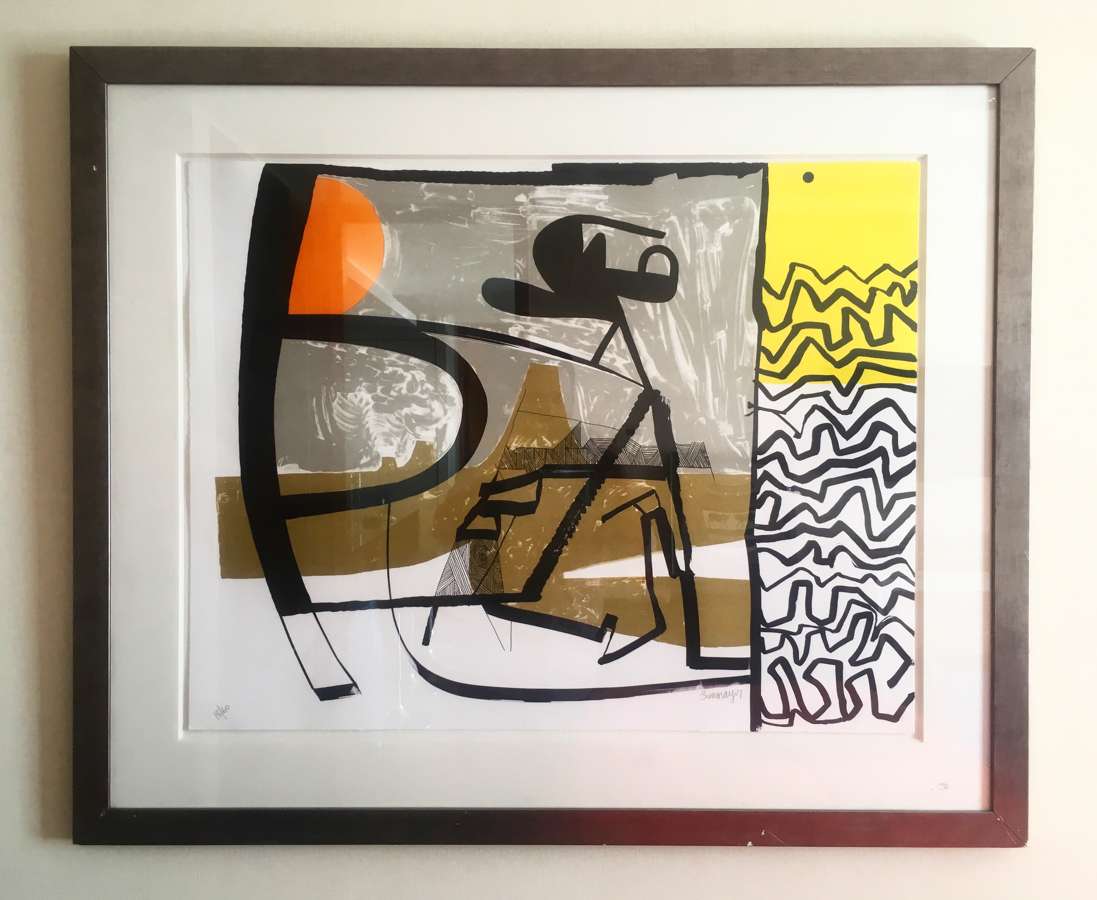 Samy Benmayor - Litografía - Zorro del Desierto - Galeria Boston