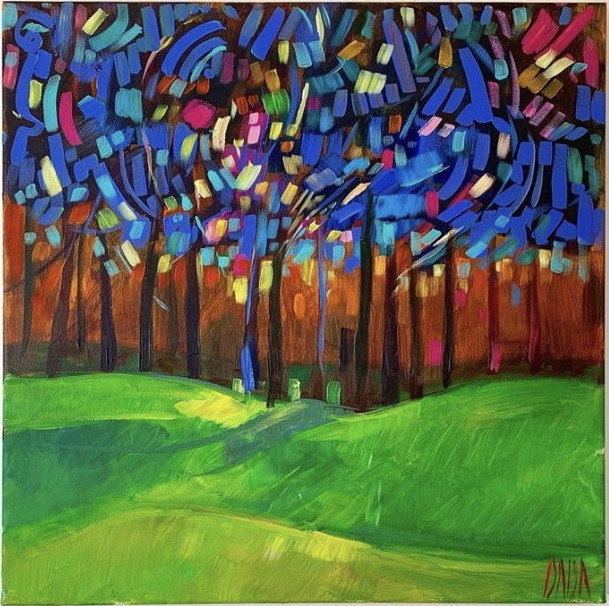 Benjamín Morales "Dadá" - "Cajón del Maipo" (2021). - Galeria Boston