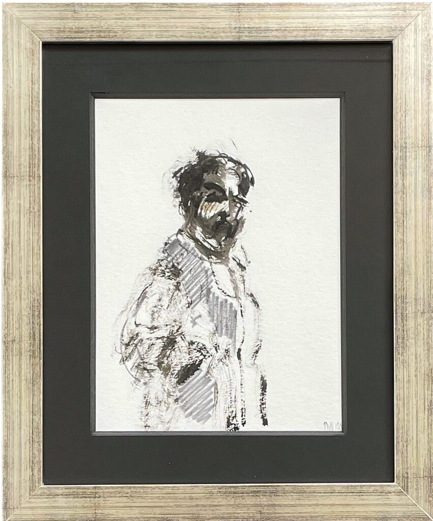 Benjamín Morales dadá - Serie dibujos inéditos - obra III. - Galeria Boston