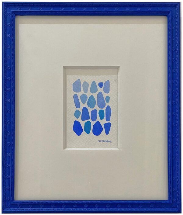 Catalina Perl "Pebbles azul" (2017). - Galeria Boston