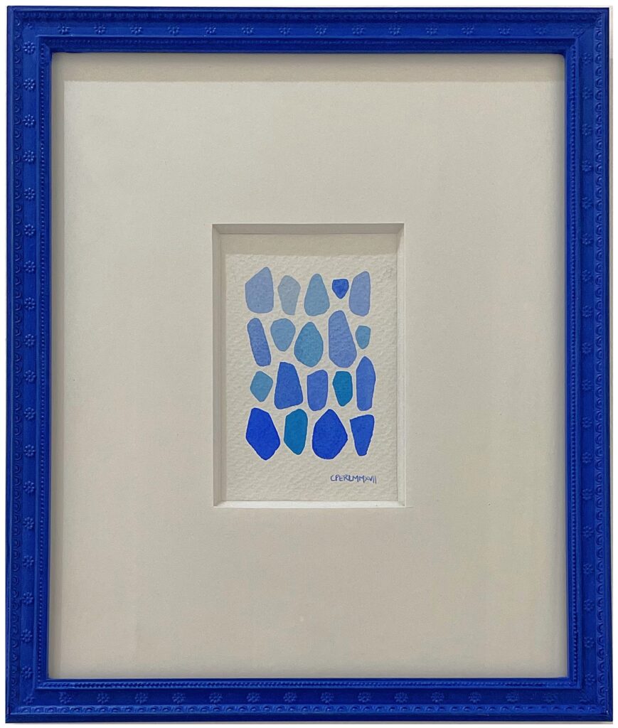 Catalina Perl "Pebbles azul" (2017). - Galeria Boston