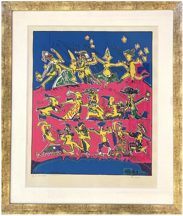 VENDIDO - Roberto Matta - Canimagen "Fiesta Demogracias" (1990 ...