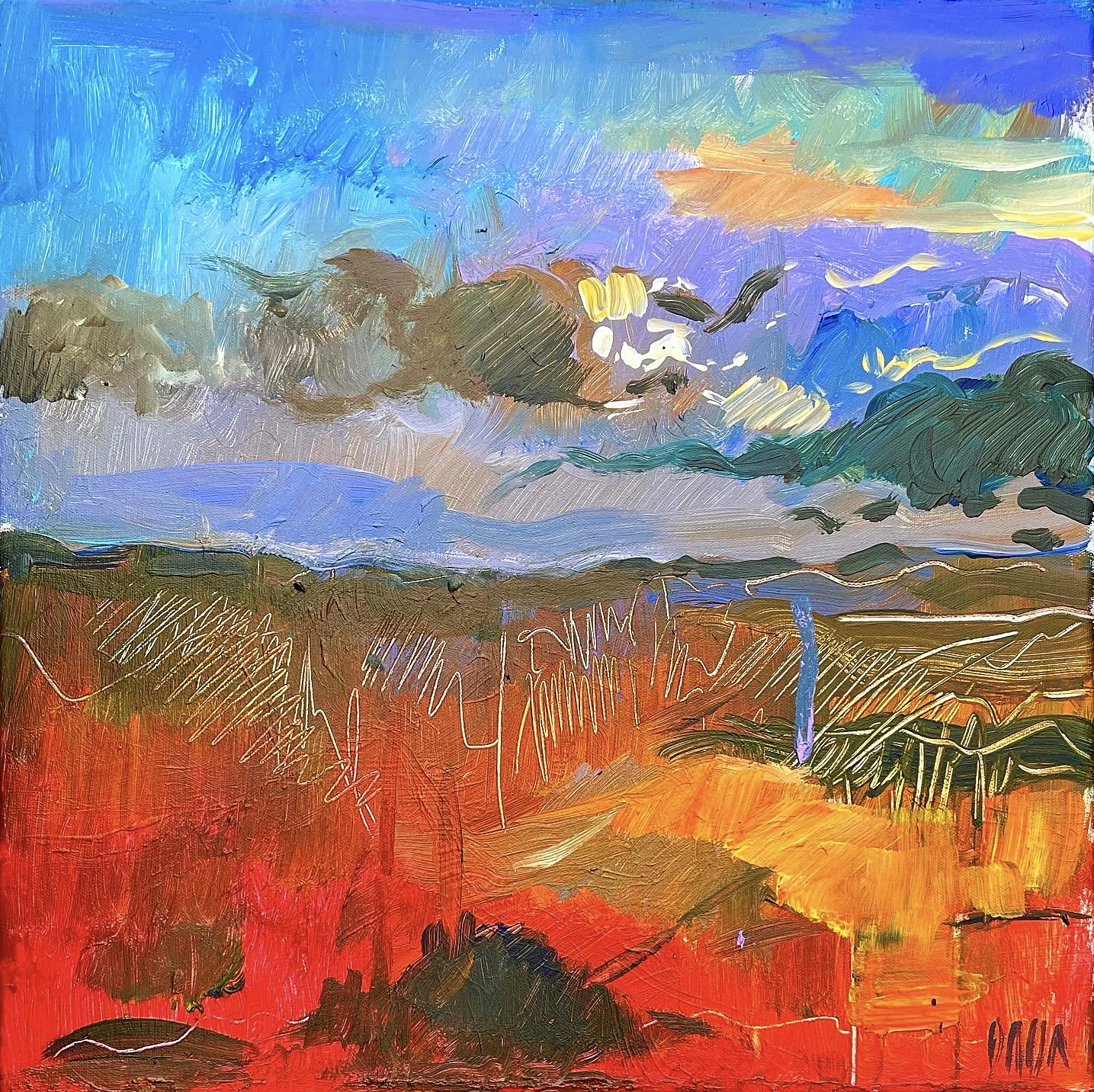 Benjamín Morales "Dada" - Rojo (2023). - Galeria Boston