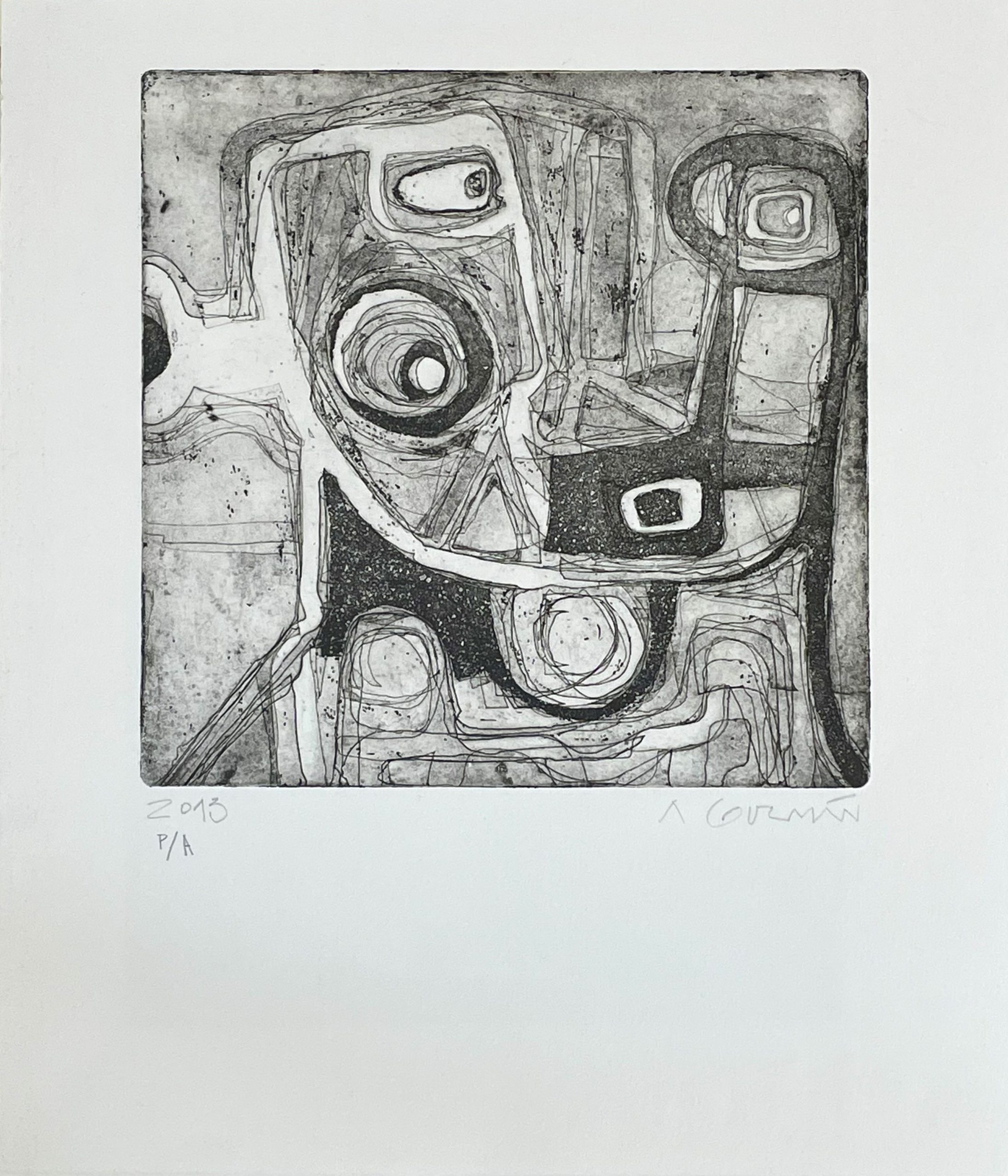 Alejandro Guzmán Lorca "El Enamorado"(2013) (Sin Marco) - Galeria Boston