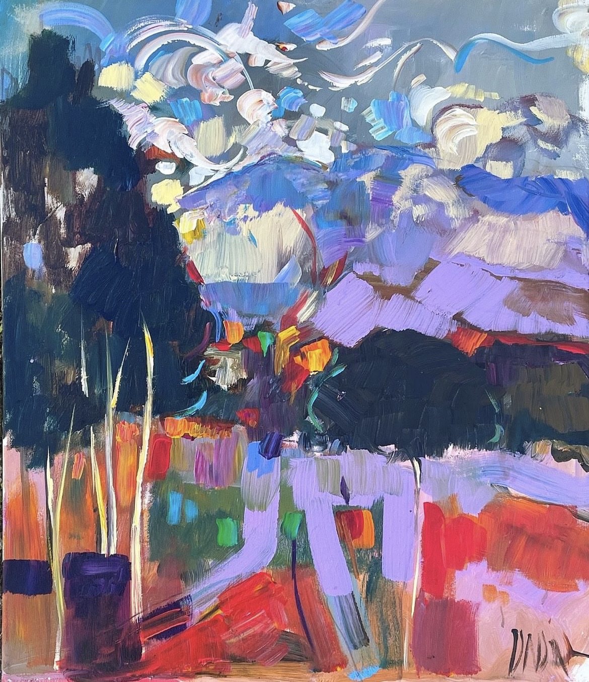 Benjamín Morales “Dadá” - “Paisaje” (2024). - Galeria Boston