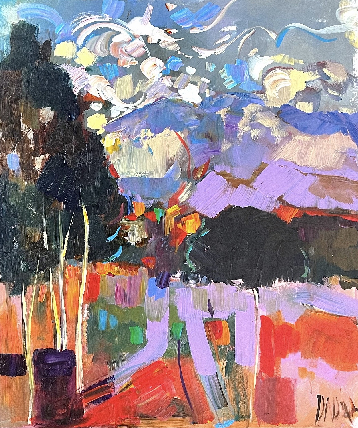 Benjamín Morales “Dadá” - “Paisaje” (2024). - Galeria Boston