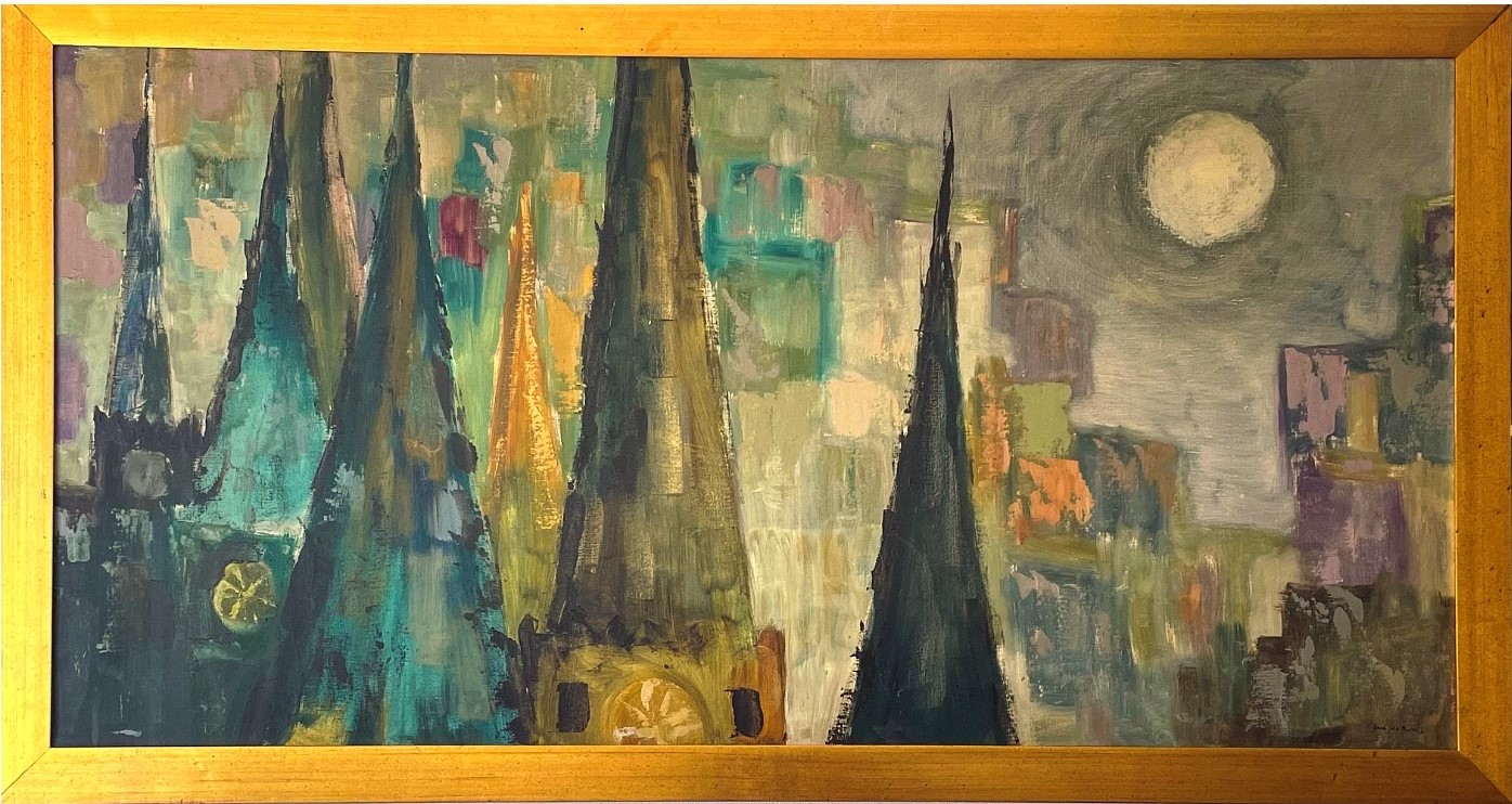 José de Rokha - Pintura años ´80. - Galeria Boston