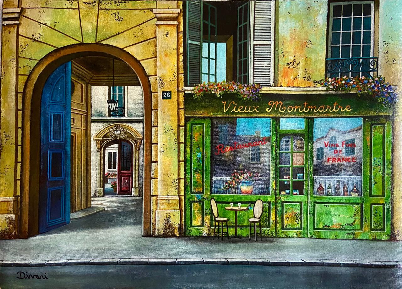 Divari "Restaurant Vieux Montmartre" (2016). - Galeria Boston
