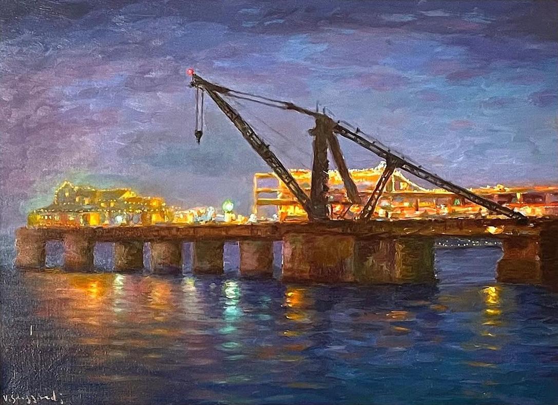 Vito Guzzardi "Muelle Vergara, Viña del Mar". - Galeria Boston